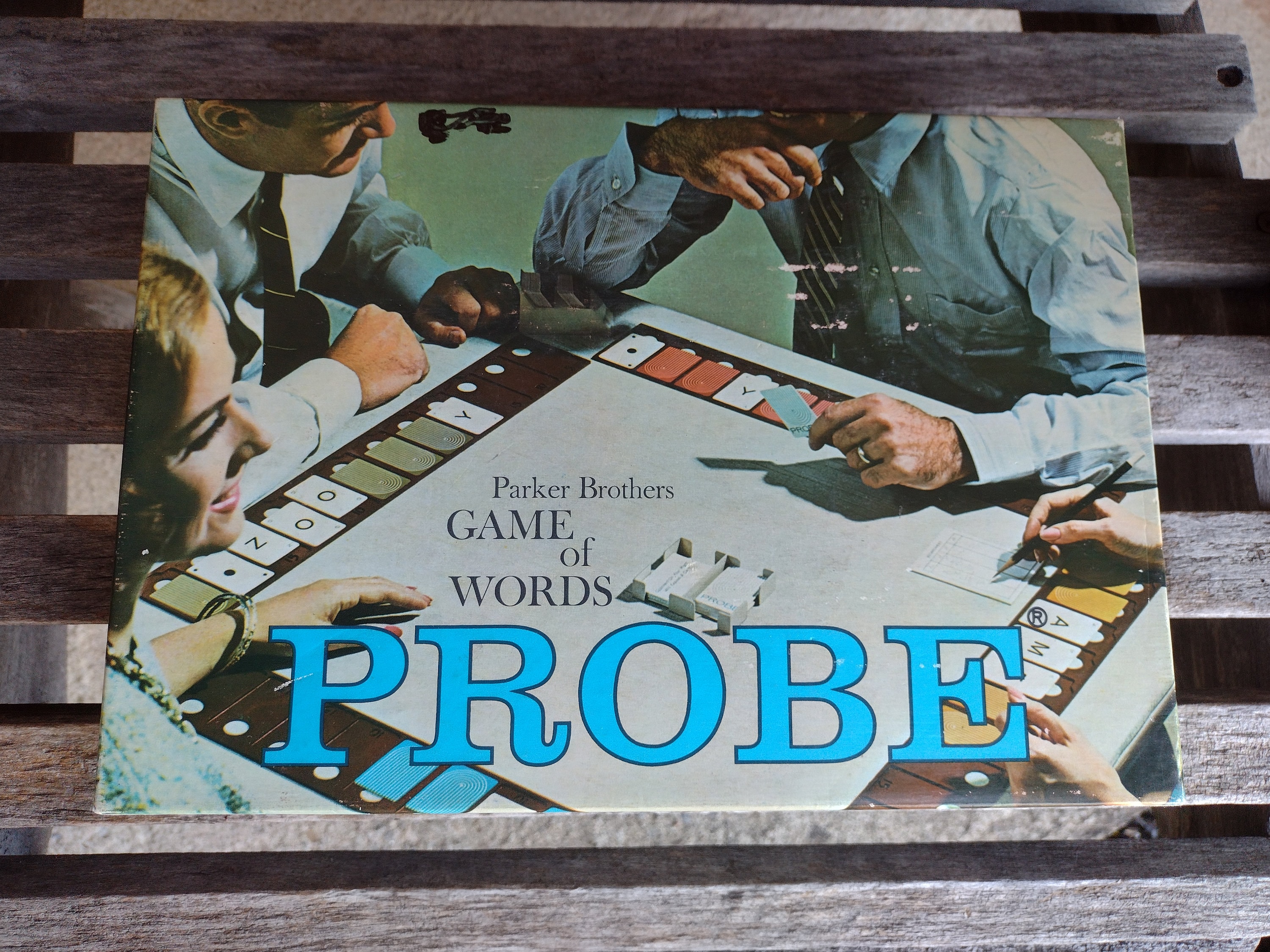 Probe Game of Words Board Game Retro Vintage Alphabet Strategy Game ...
