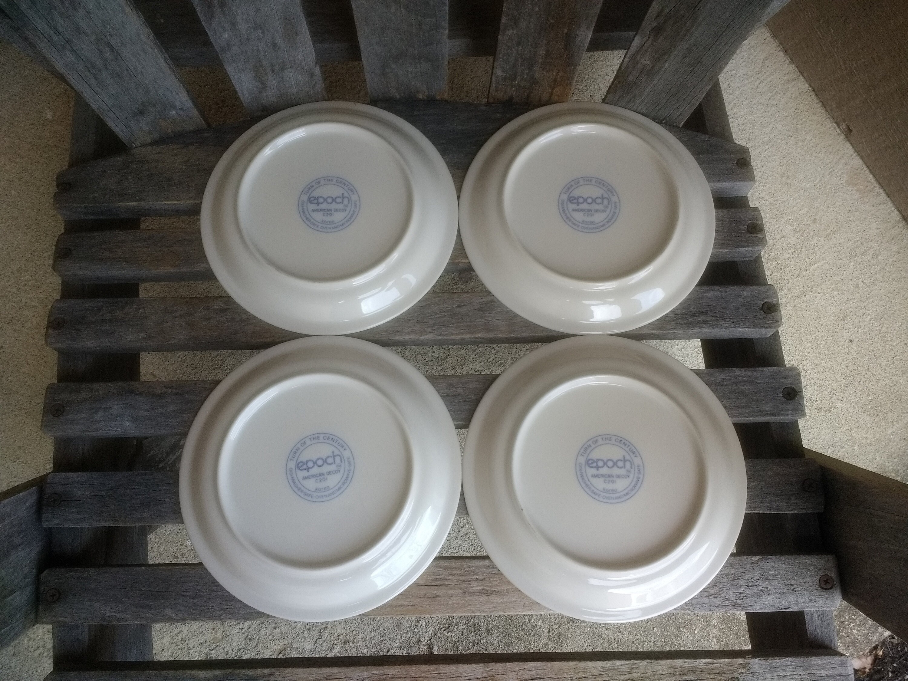 Vintage Ceramic Duck Plates Retro Wildlife Decor Maker Epoch - Etsy