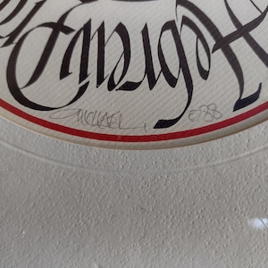 Michael Podesta Religious Calligraphy Art Print Titled Wedding Service ...