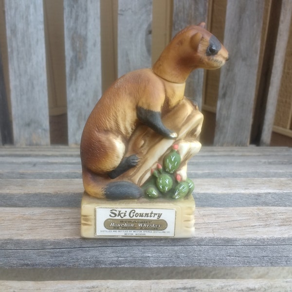 Ski Country Decanter - Etsy