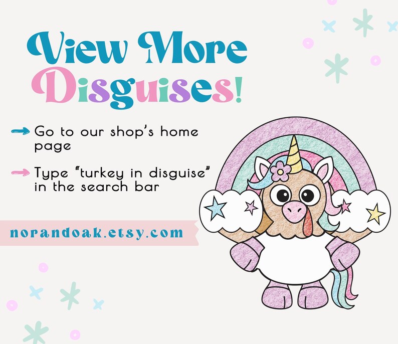 Disguise a Turkey, Turkey in Disguise Printable, Mermaid Turkey, Hide ...