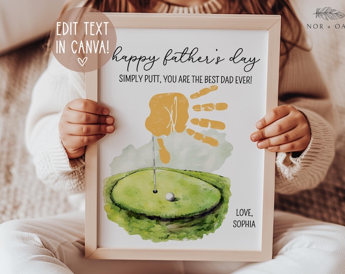 Fathers Day Footprint Craft, Fathers Day Gift, Fathers Day Poem ...