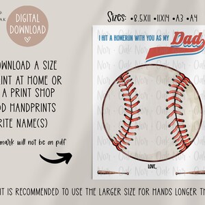 Fathers Day Handprint Craft, Fathers Day Gift, Fathers Day Print ...