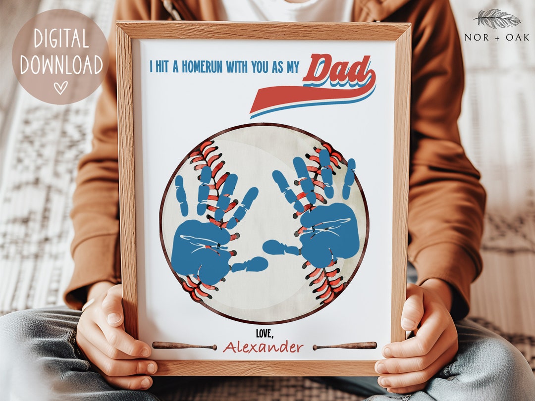 Fathers Day Handprint Craft, Fathers Day Gift, Fathers Day Print ...