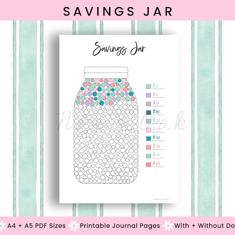 Saving Jar Download - Etsy