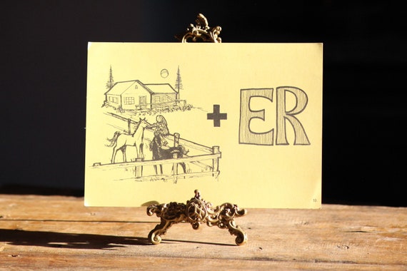 Mid-century Vocabulary Flashcard. Small Wall Chart. Typography - Etsy