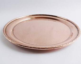 Large Copper Tray | Etsy