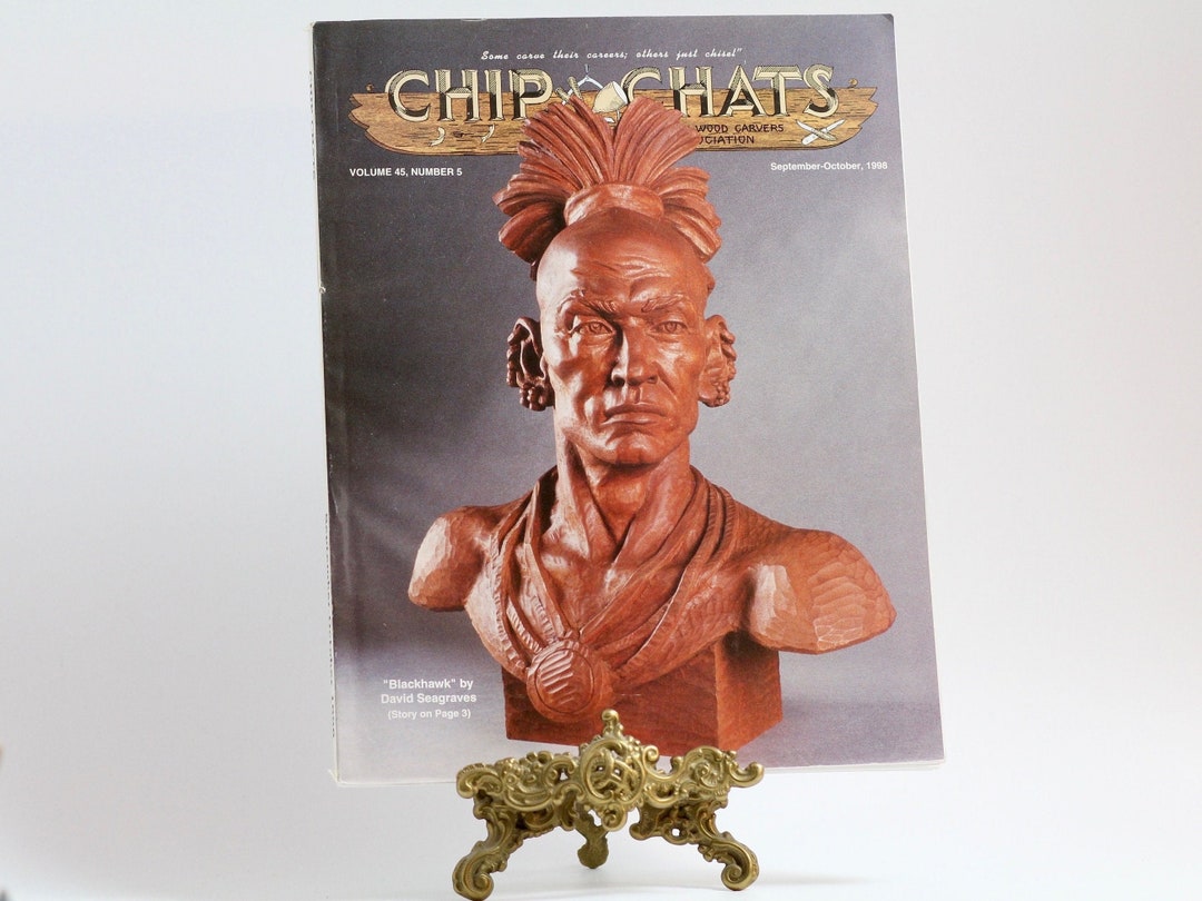 Vintage ‘chip Chats’ Magazine: Sept 1998. National Wood Carvers ...
