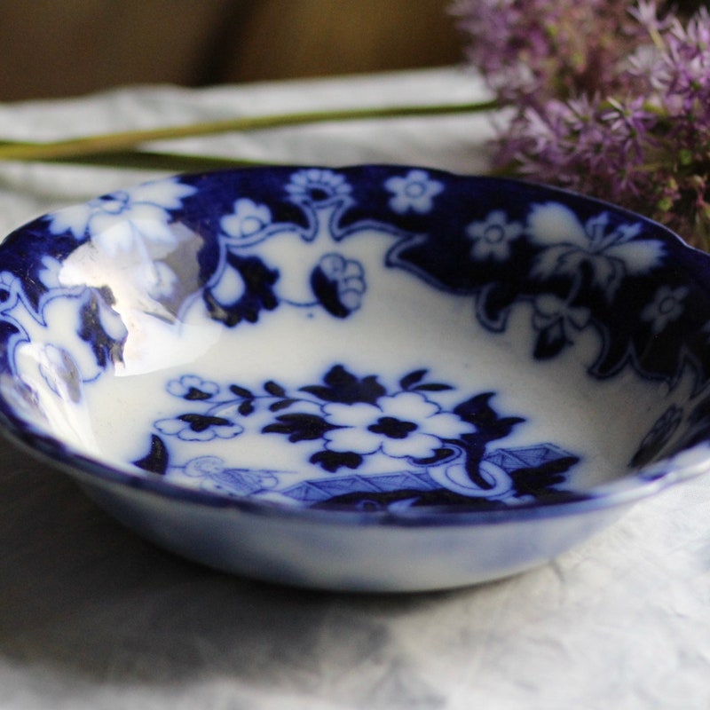 Flow Blue China - Etsy