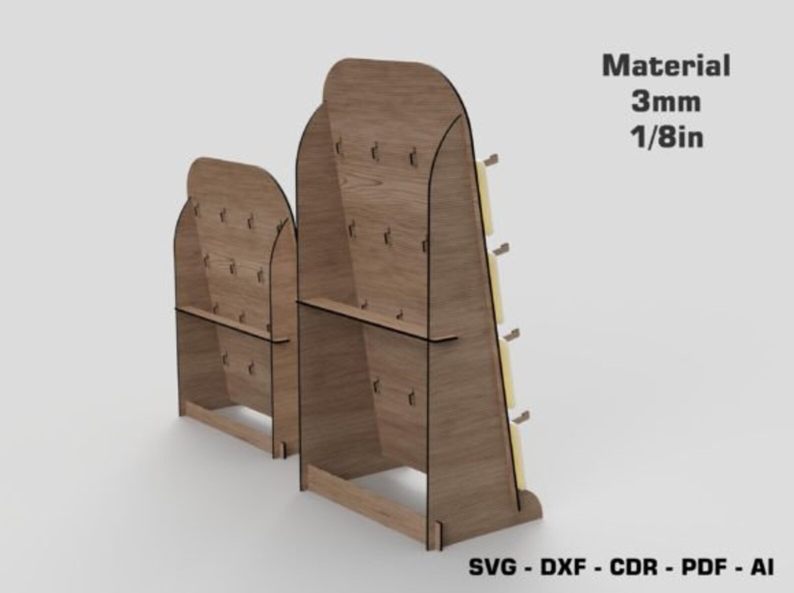 Earring Display Stand, Laser Cut Files - Etsy