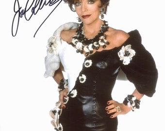Joan Collins Signed 8x10 Photo W/ Hologram Coa - Etsy