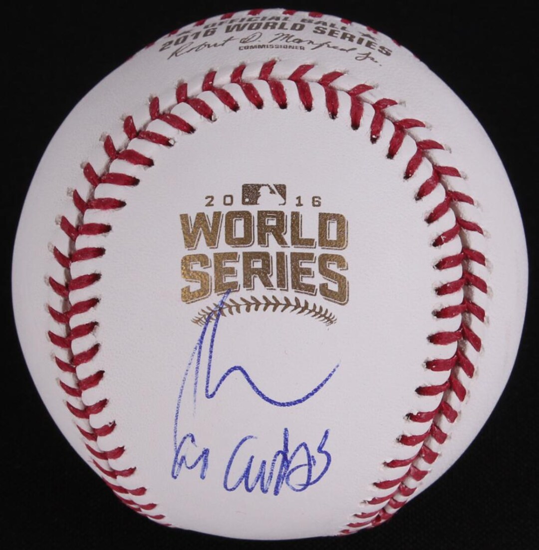 John Cusack Signed 2016 World Series Baseball Inscribed "go Cubs" (PSA ...