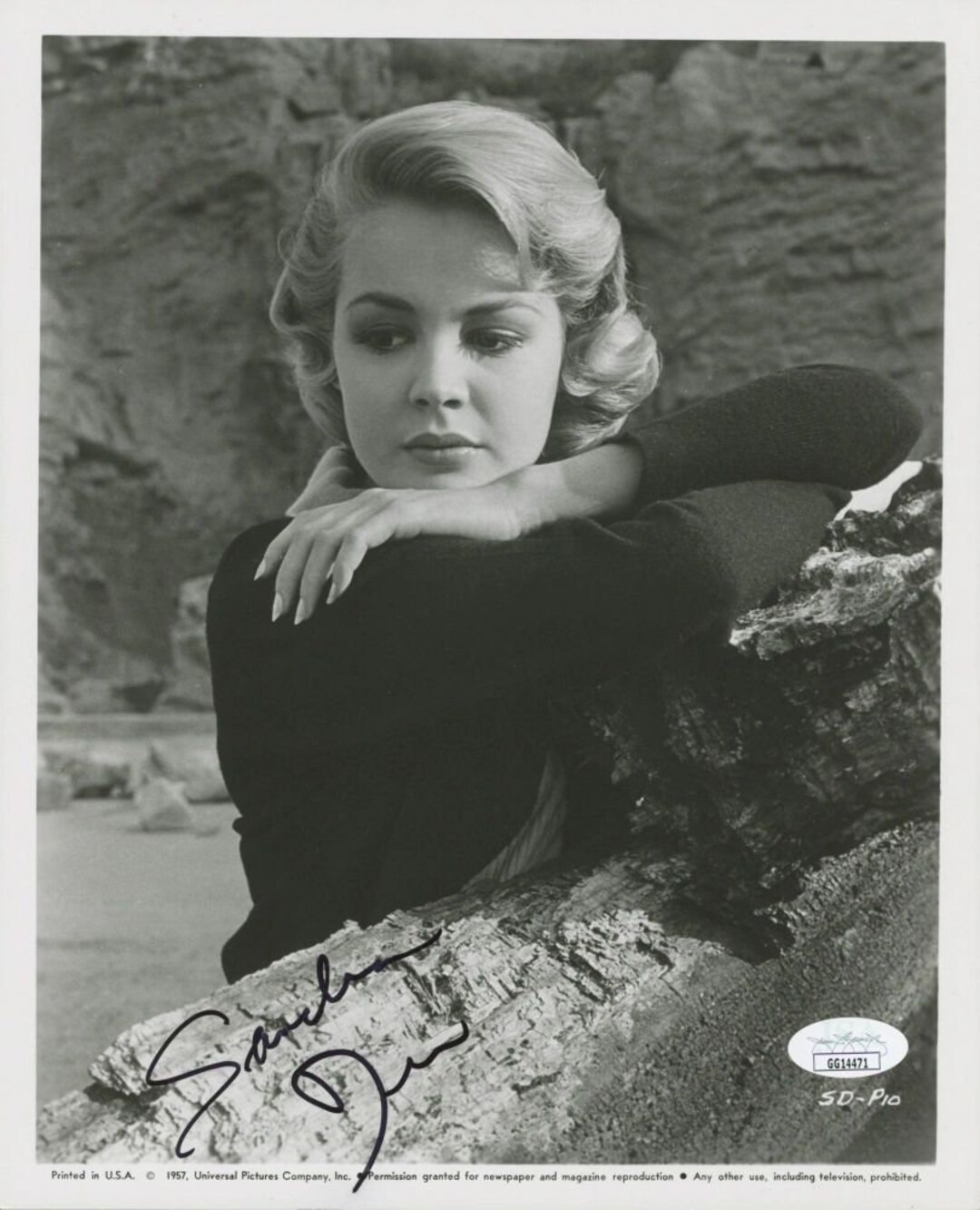 Sandra Dee Signed 8x10 Photo JSA COA - Etsy
