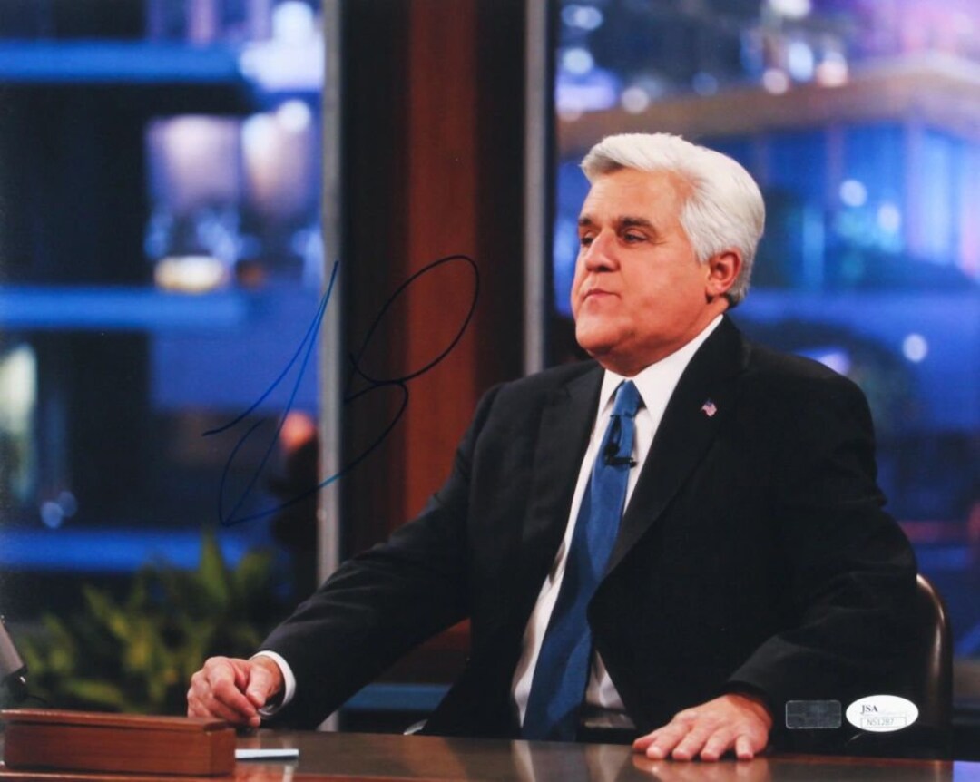 Jay Leno Signed 11x14 Photo (JSA COA & Palm Beach COA) - Etsy