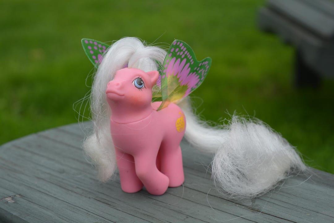 1980 My Little Pony LADY FLUTTER - Etsy