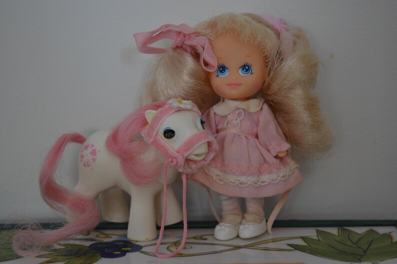 1980 My Little Pony MOLLY + BABY SUNDANCE - Etsy