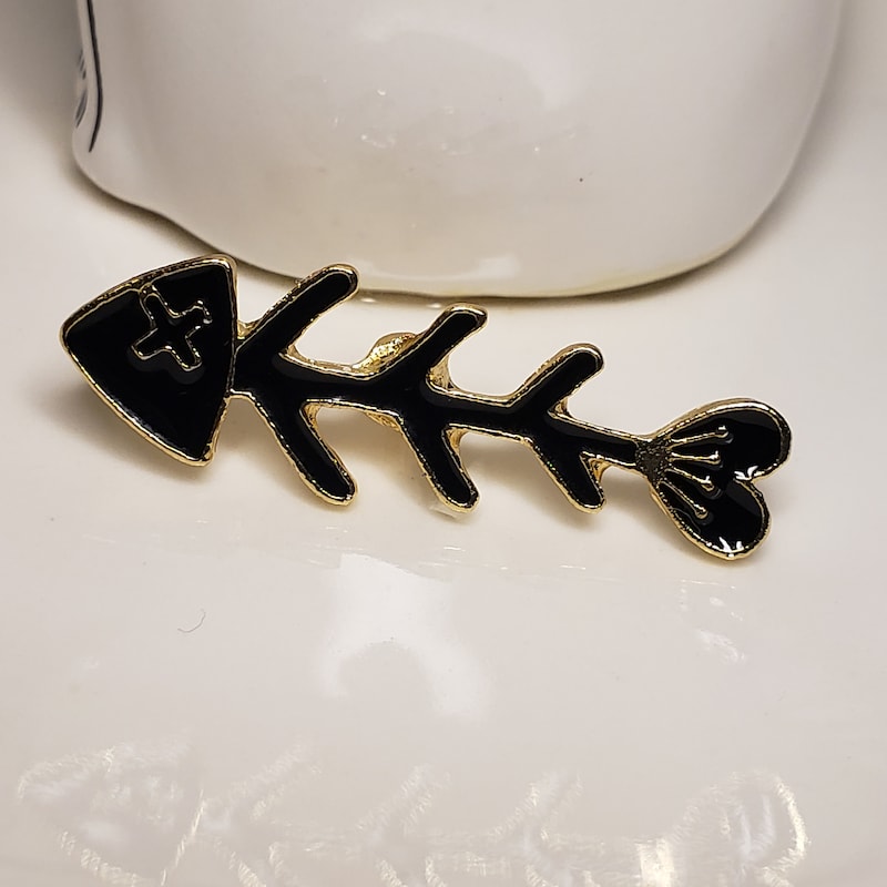 Enamel Fish - Etsy