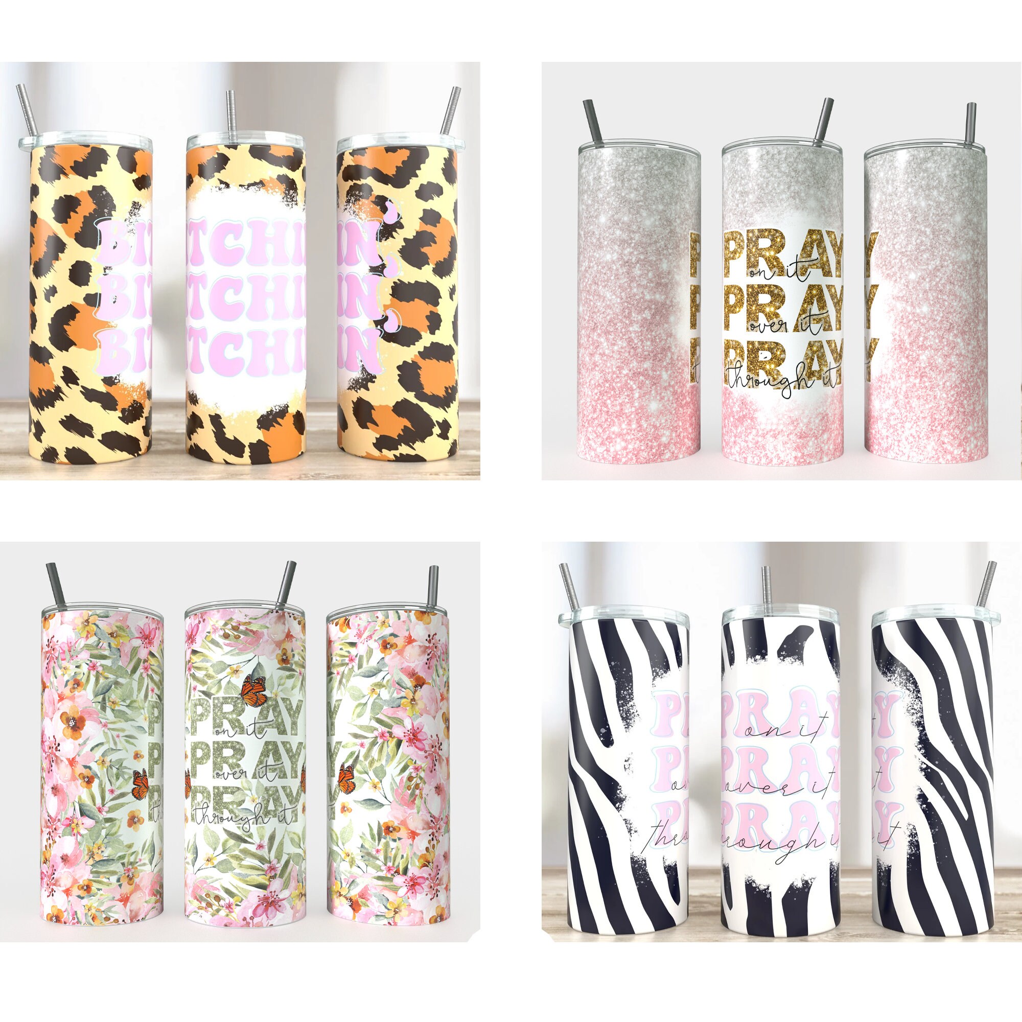 Retro Smiley Faces Print Tumbler Design Digital Smiley - Etsy