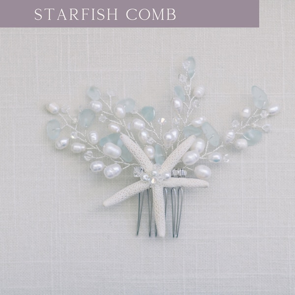 Starfish Hair Comb - Etsy
