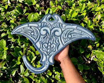 Manta Ray Wall Art/ Ocean Art/ Home Decor/ Wall Decor - Etsy