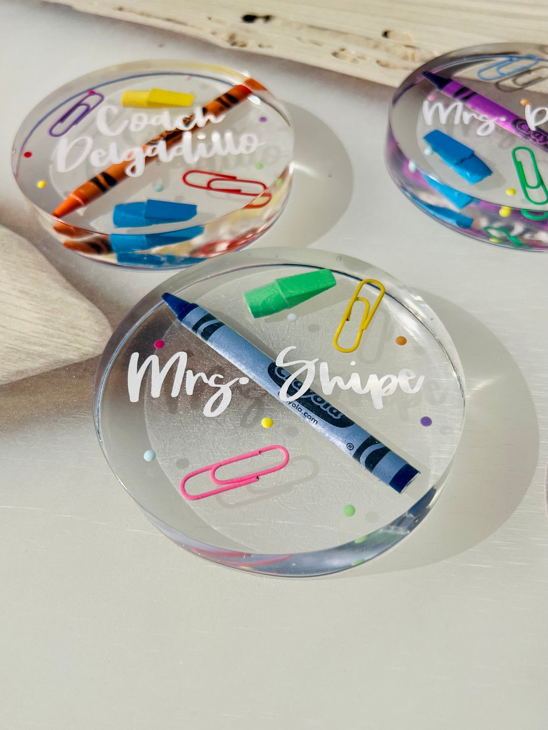 Personalized Coaster, Custom Resin Art, Home Decor, Kitchen Decor ...