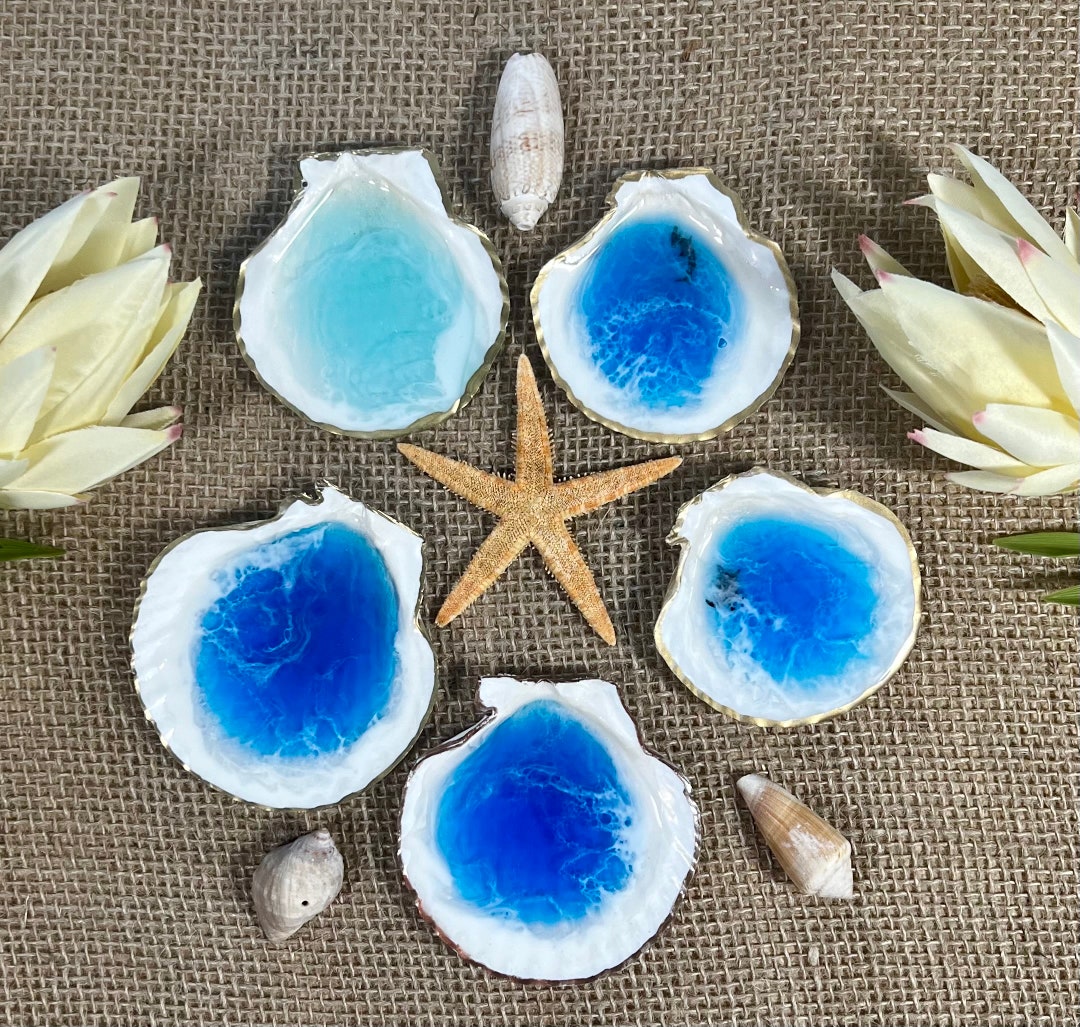 Ocean Wave Shell Magnet, Ocean Magnet, Beach Magnet, Beach Themed ...