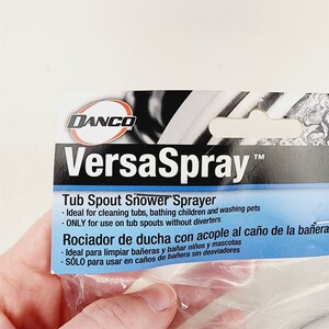 Danco Versa Spray Tub Spout Shower Sprayer Bathing Children Washing ...