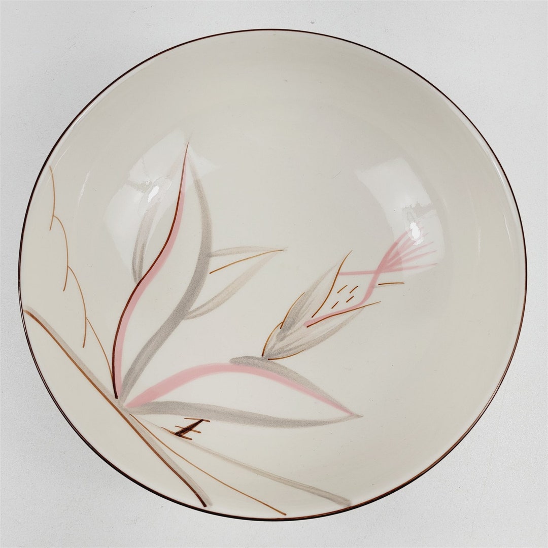 Winfield Vintage Porcelain Serving Bowl Hand Crafted China in USA MCM 9 ...