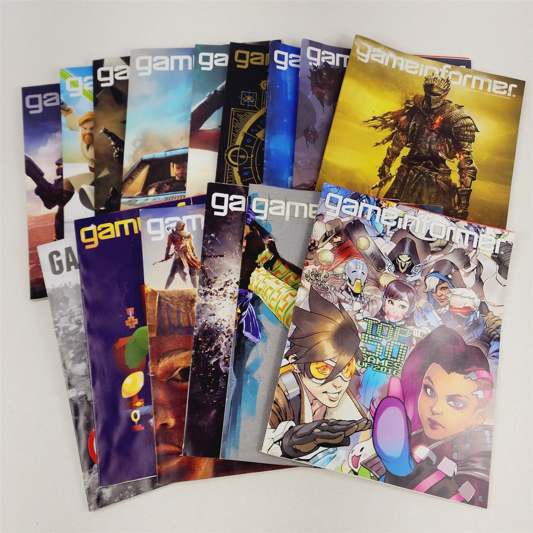 15 Game Informer Magazines Lot Zelda Madmax Call of Dutio Mario Creed ...