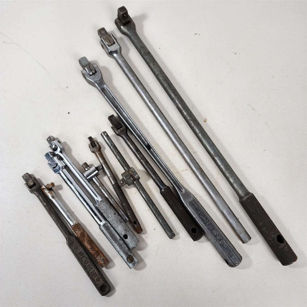 11 Breaker Bar Lot 1/4 3/8 1/2 Craftsman Plumb Thorsen 618 - Etsy