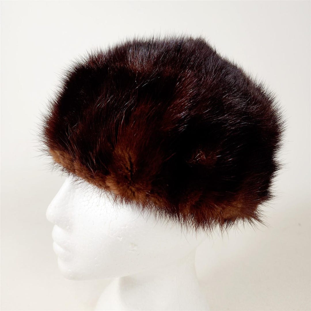 Vintage Betmar New York Paris Fur Hat Cap Frederick & Nelson Seattle - Etsy