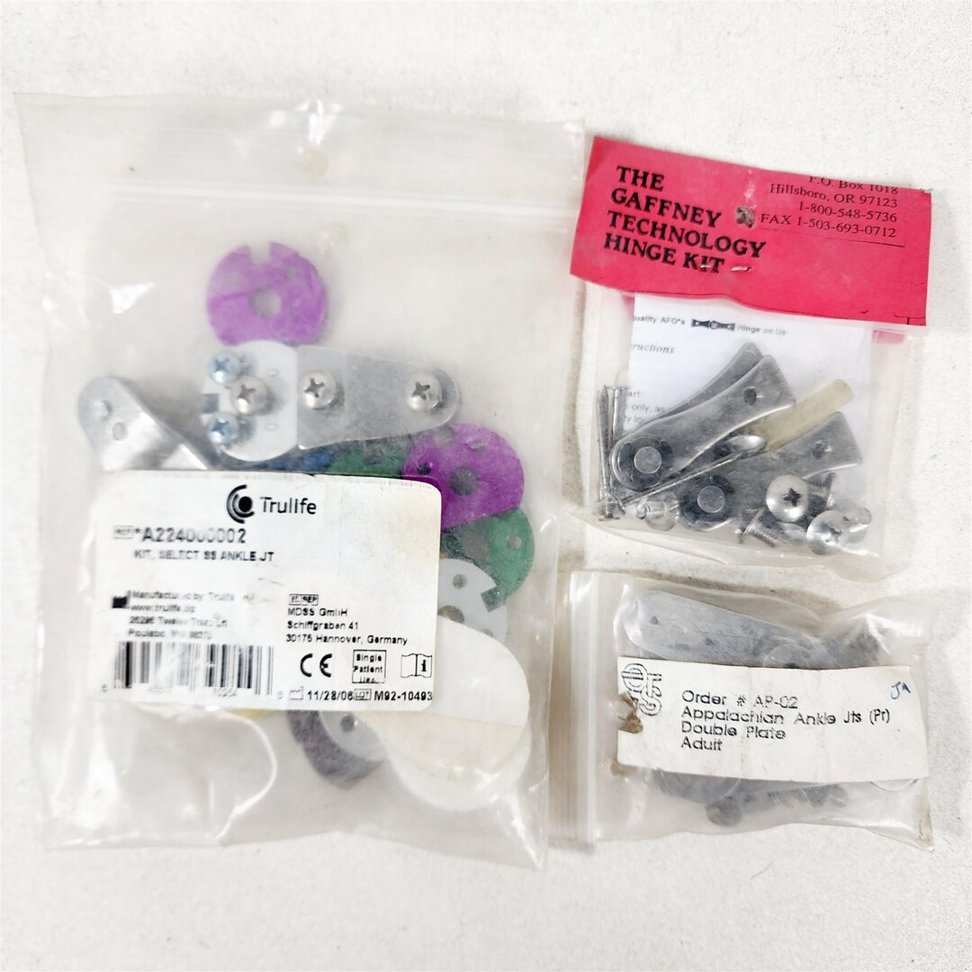 3 AFO Ankle Joints Kits Gaffney OTS Trulife - Etsy
