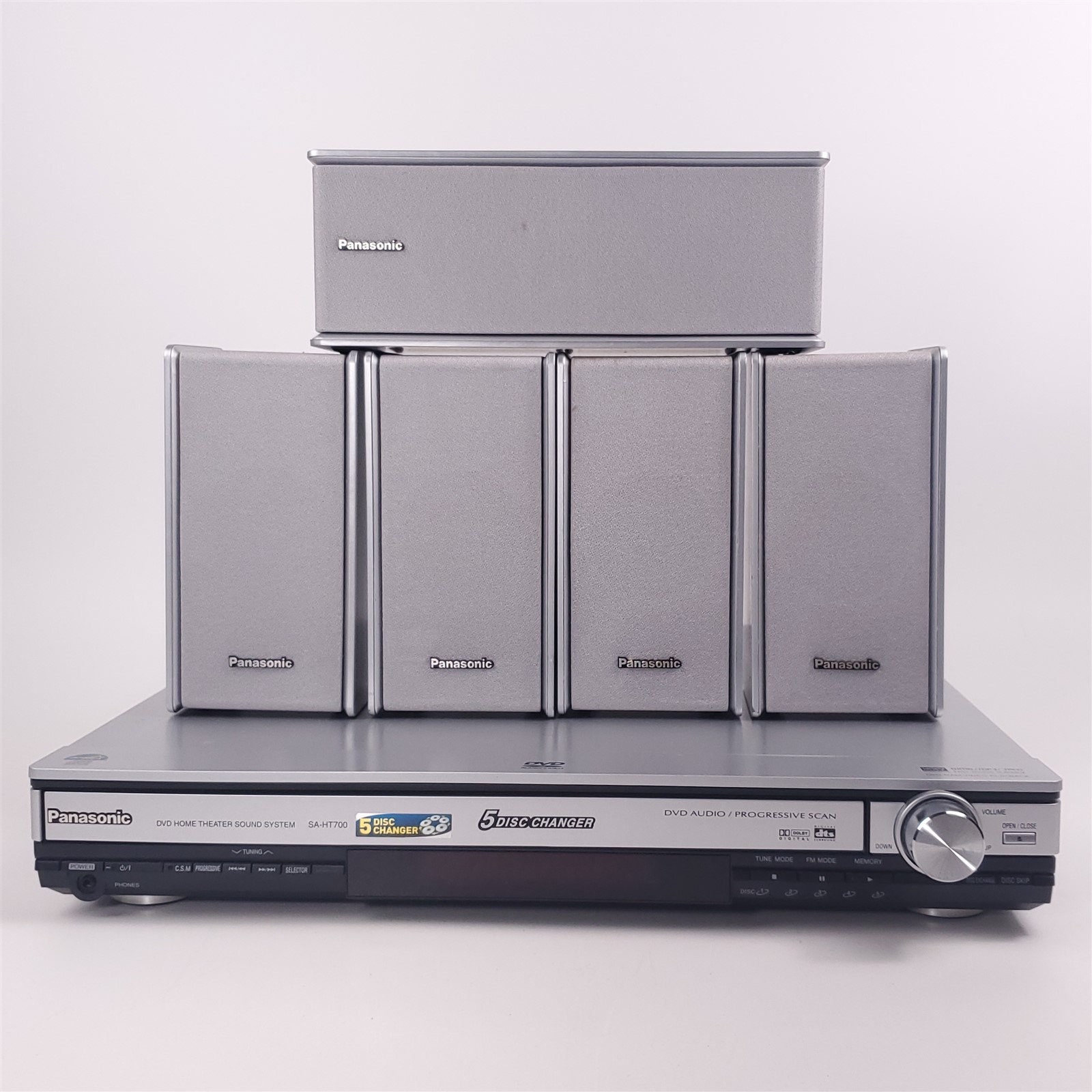 Panasonic Dvd Home Theater Sound System 5-Disc Changer at Kate Gask blog