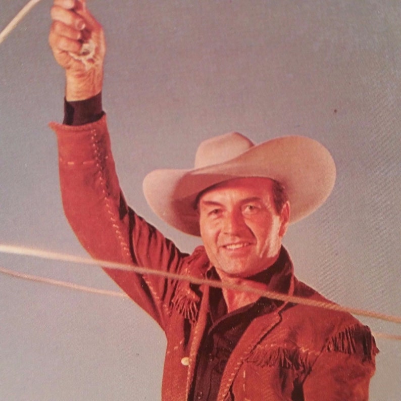 Cowboy Star GEORGE MONTGOMERY Signed Photo - Etsy