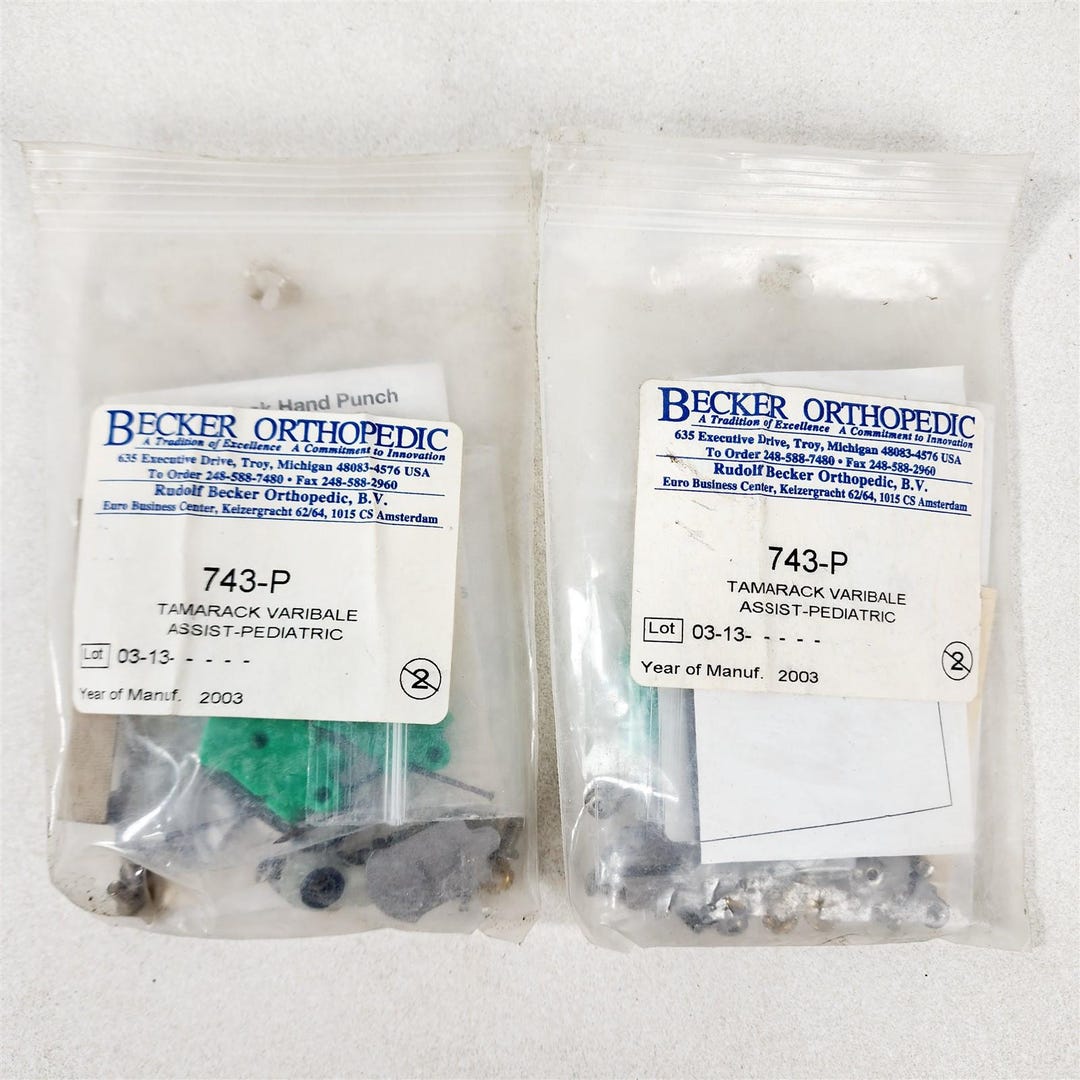 Tamarack Flexure Joint Kits 2 Pairs of 743-P Pediatric Variable Assist ...