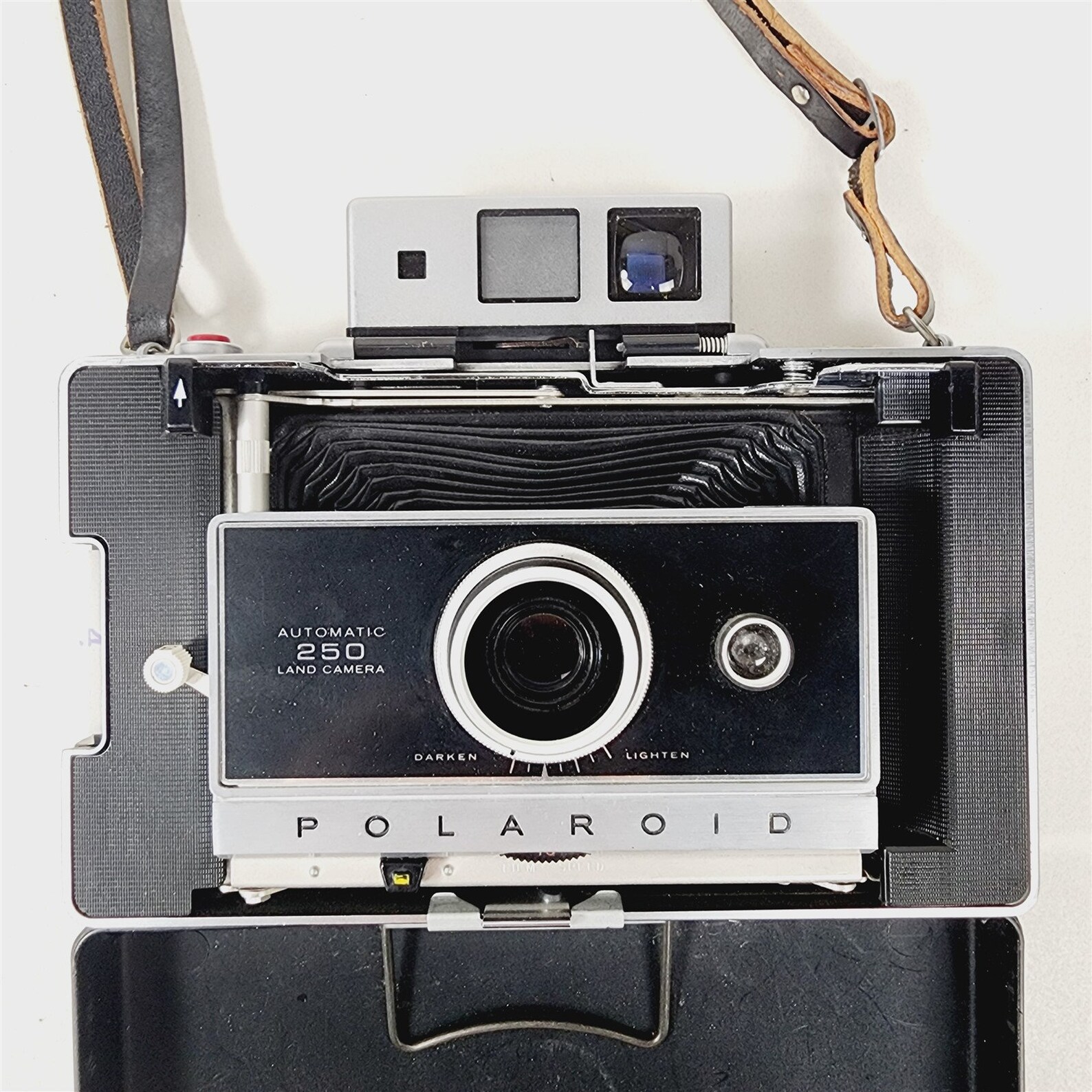 Vintage Polaroid 250 Land Camera W/ Case Flash Development Timer Manual ...