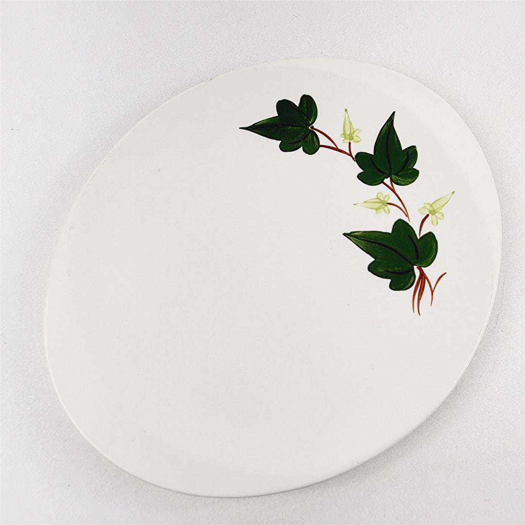Vintage Blue Ridge Southern Pottery Baltic Ivy Oval Serving Platter 13 ...