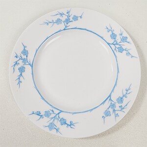 Spode Geisha Light Blue 3 Piece Place Setting Dinner Salad & Bread ...