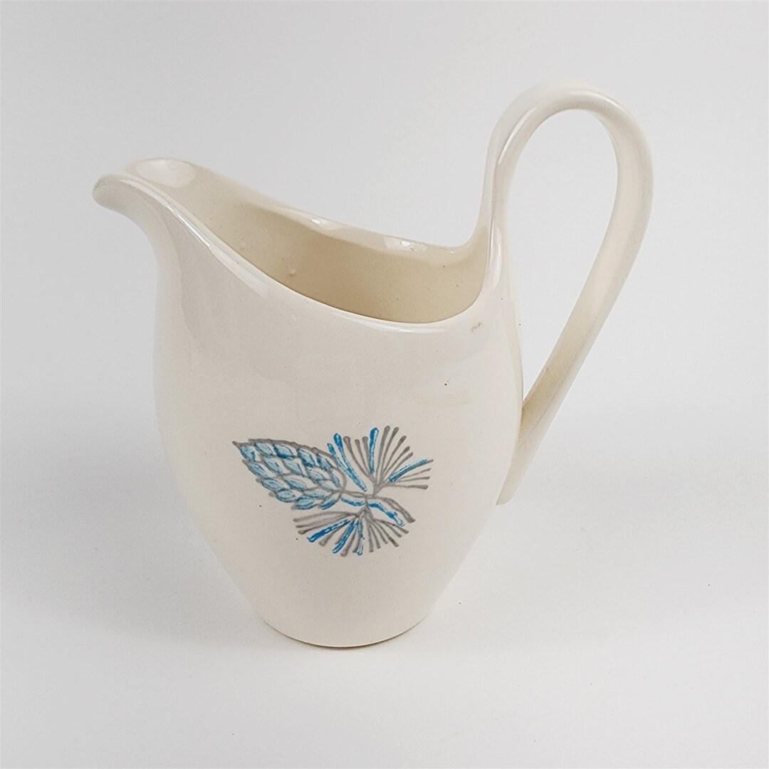 Vintage Stetson Marcrest Blue Spruce Pine Cone Creamer Small Pitcher - Etsy