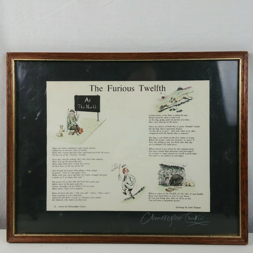 The Furious Twelfth Framed Poem by Christopher Curtis Illus. by John ...