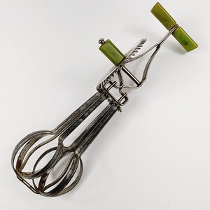 Vintage Androck Green Bakelite Catalin Handles Hand Mixer Egg Beater - Etsy