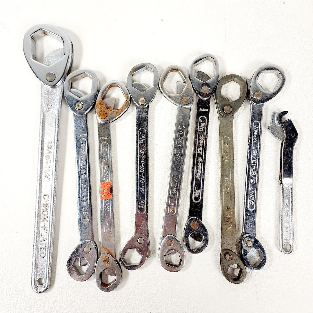 9 Multi-wrench Lot Heavy Duty - Etsy