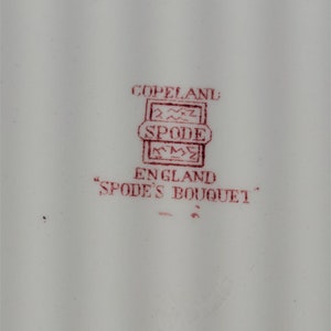 Antique Copeland Spode England Spodes Bouquet Floral Dinner Plate 10 1/ ...