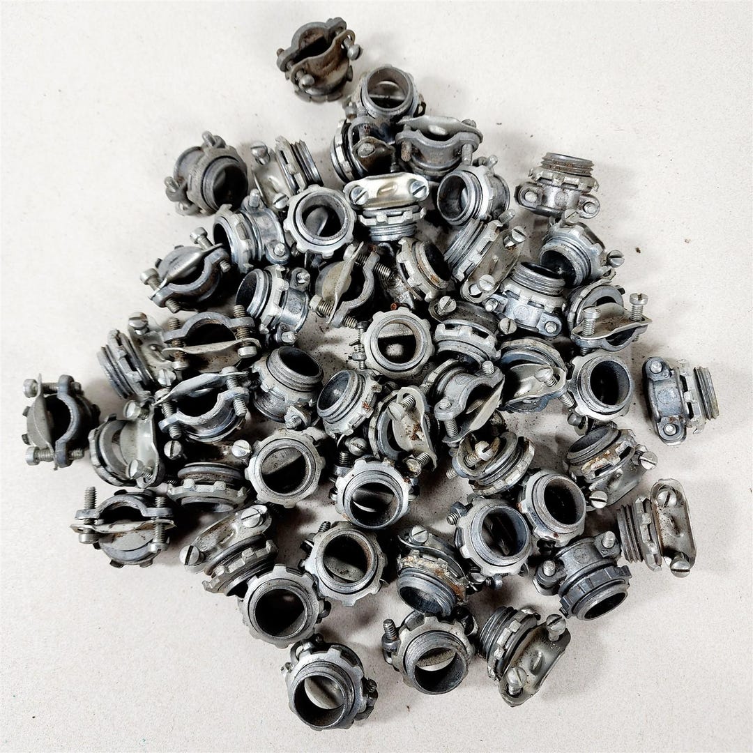 50 Clamp on Service Connections 2 Screw Cable Romex 3/4" - Etsy