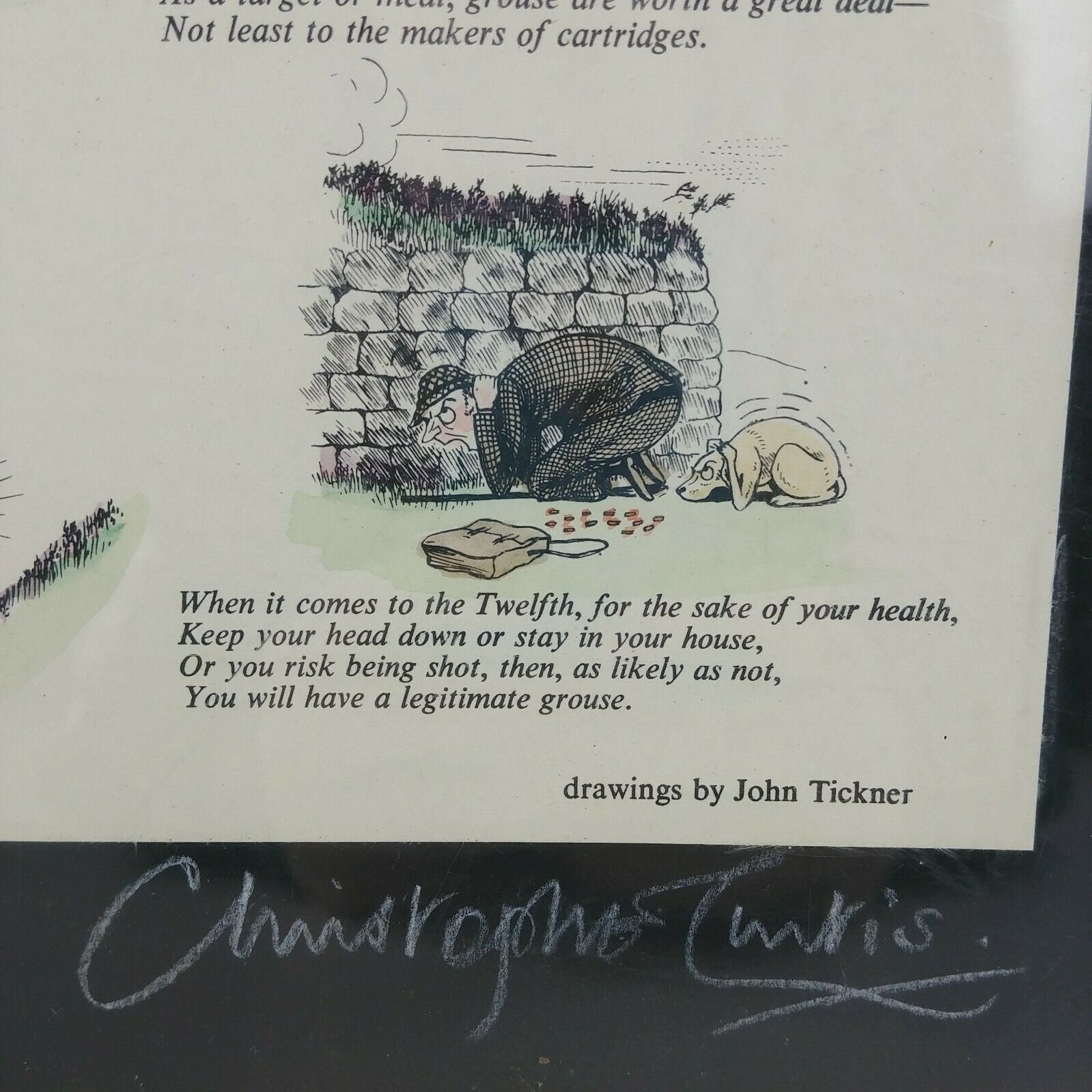 The Furious Twelfth Framed Poem by Christopher Curtis Illus. | Etsy