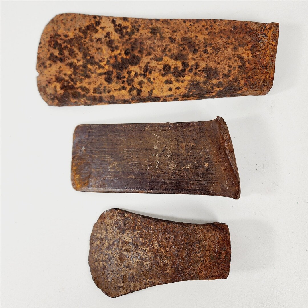 3 Vintage Cast Iron Wood Splitting Wedges Logging - 5 3/4"-11" - Etsy