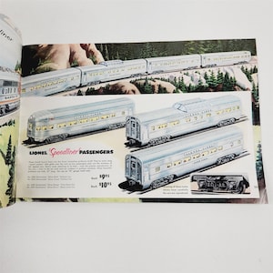 2 1953 Lionel Electric Toy Train Catalogs Garstang's Trains & Toys ...