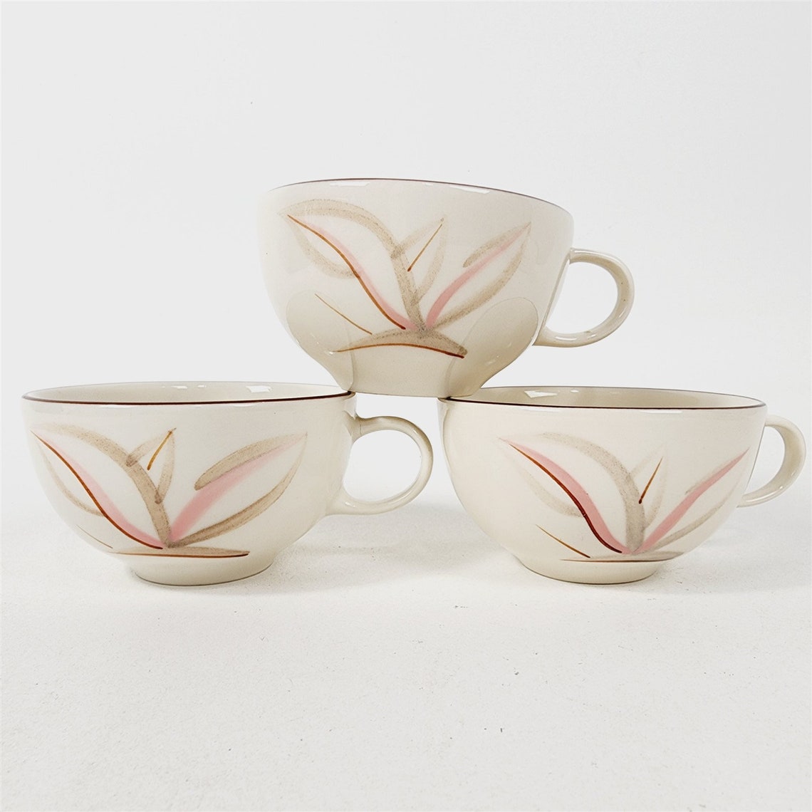 9 Piece Vintage Winfield China Dragon Flower Bowls Platter Tea Cups ...