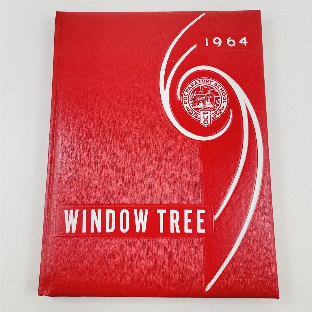 Window Tree 1964 PUC Prep Pacific Union College School Angwin CA Annual ...