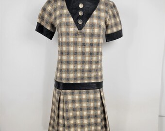 Pendleton Wool Shift Dress - Etsy